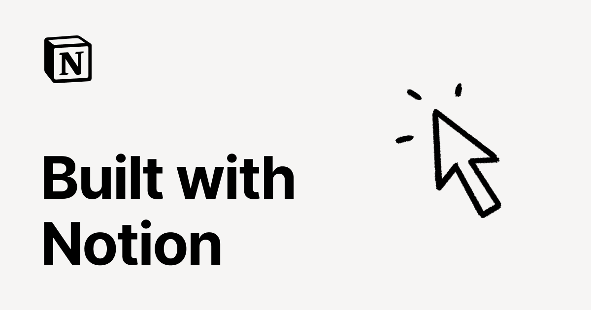 Fusion | Built with Notion